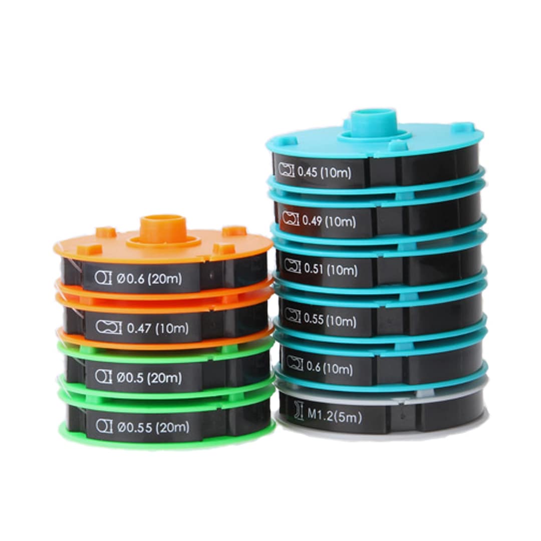 Assortment of 10 Spools of Nylon Thread – Lansa OpticWare